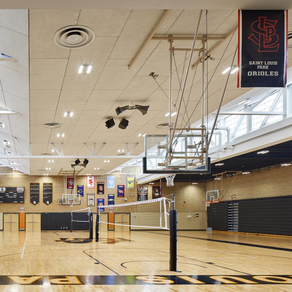 St. Louis Park High School, Gymnasium and Theater - McGough