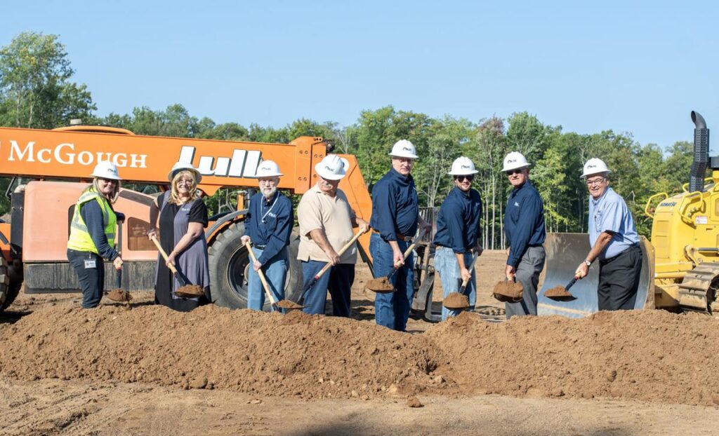 Ceremonial groundbreaking kicks off MLEC’s new facility - McGough