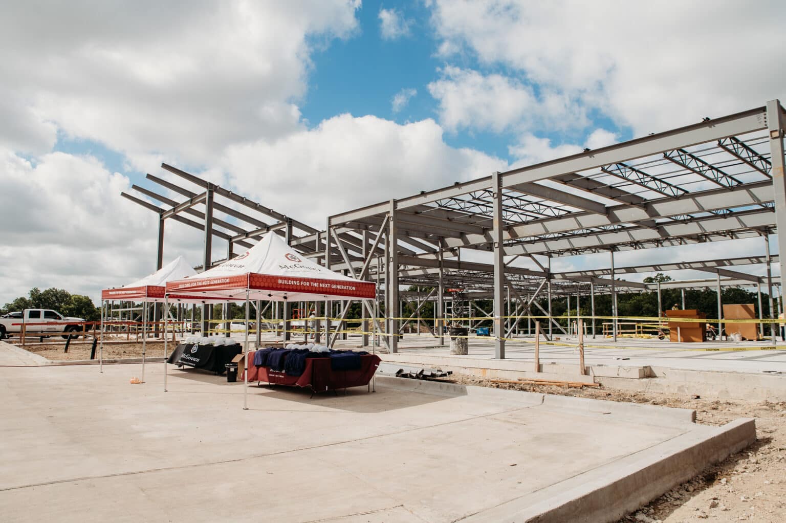 Celebrating the Topping Off of the Ellis County Sub-Courthouse Precinct ...