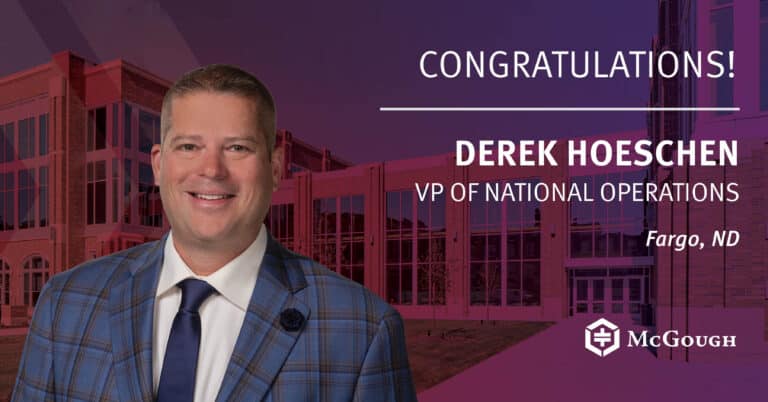 McGough Promotes Derek Hoeschen to VP of National Operations - McGough